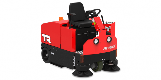 Factory Cat Model TR: Ride-On Sweeper Overview - Beta Solutions