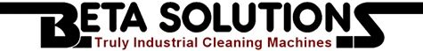 Industrial Floor Cleaning Machines - Beta Solutions